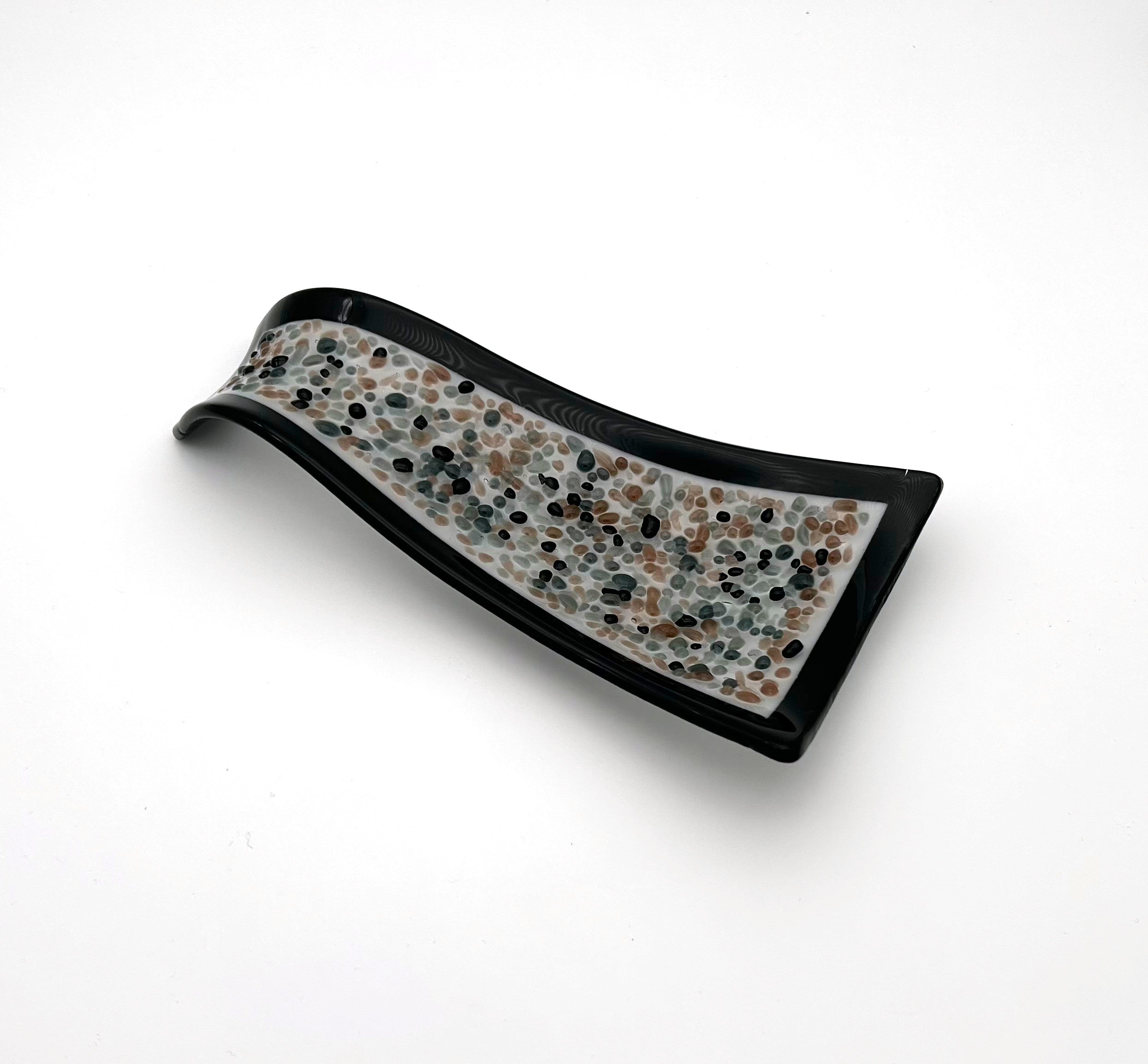 Spoon Rest Black Trim and Granite Colors – NanaBeeGlass